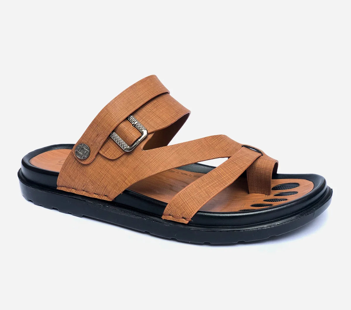 Camelo Soft Mustard Sandal - Synthetic Leather | 2Three Footwear